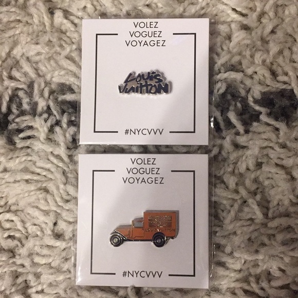 Louis Vuitton | Accessories | Vvv Louis Vuitton Pins With Booklet ...